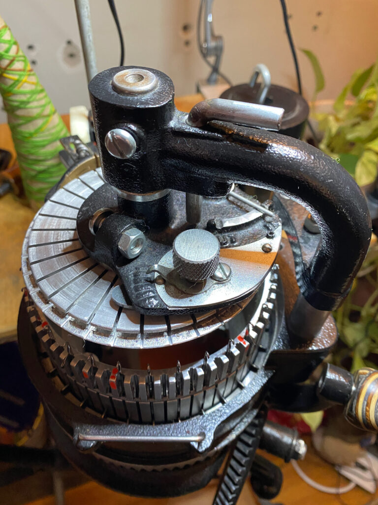 Used NZAK Circular Sock Knitting Machine For Sale $1650 USD.